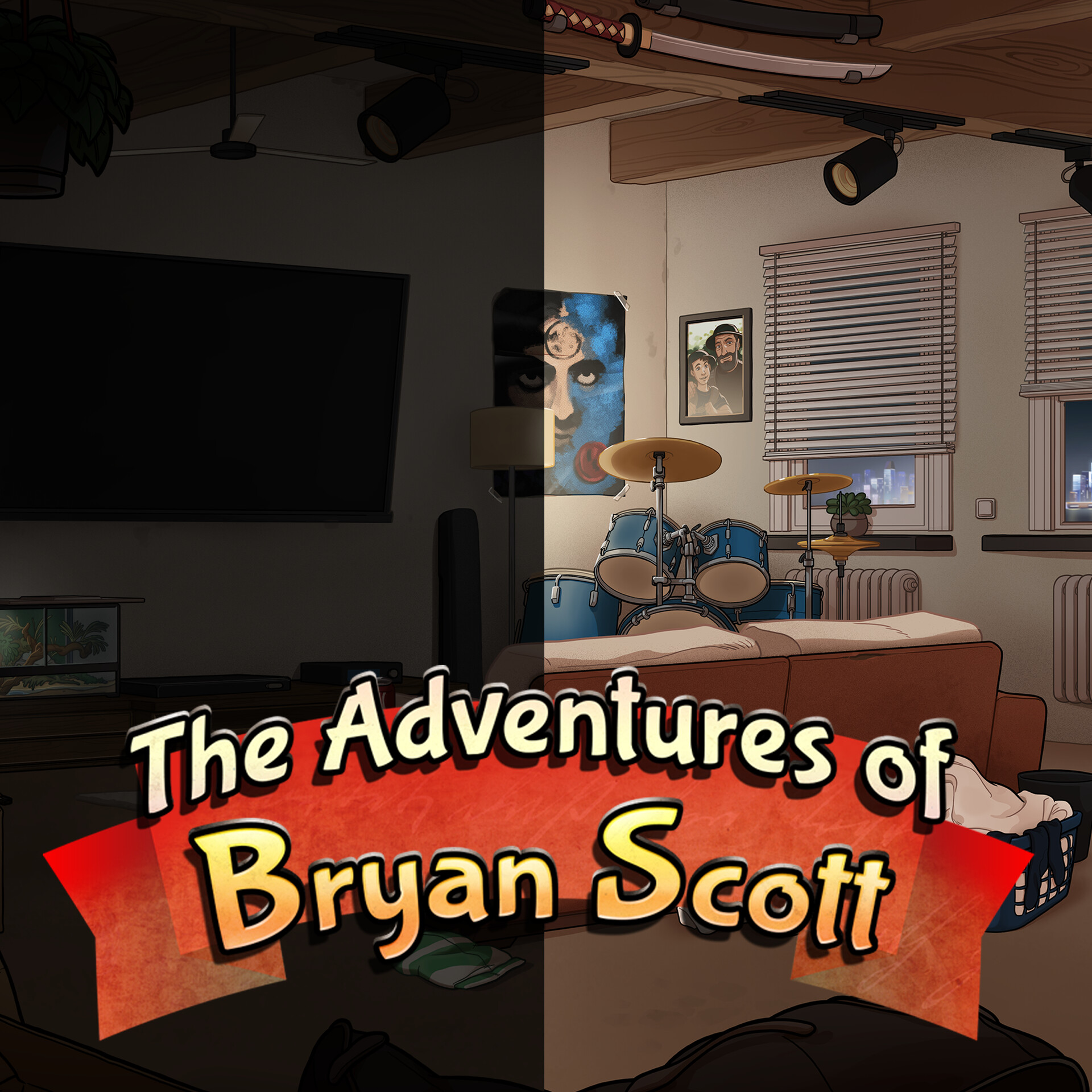 ArtStation - "The Adventures of Bryan Scott" - Bryan's Apartment