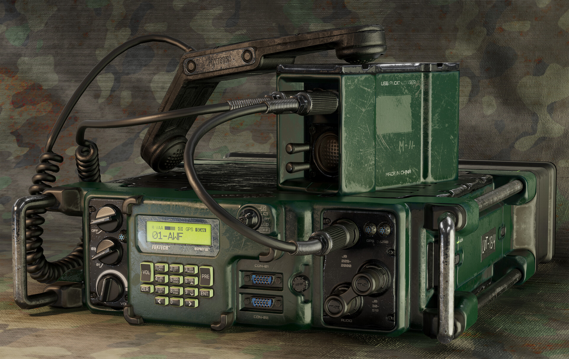 ArtStation - Military Radio