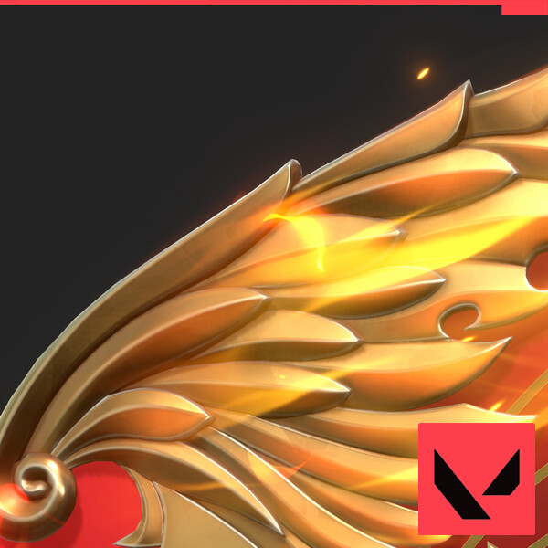 ArtStation - Valorant Ignite Fan Skin