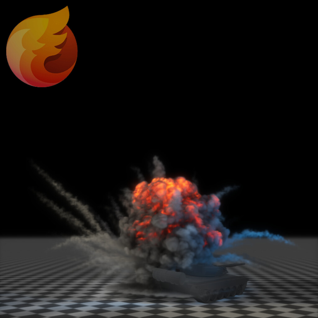 ArtStation - Explosion. Embergen