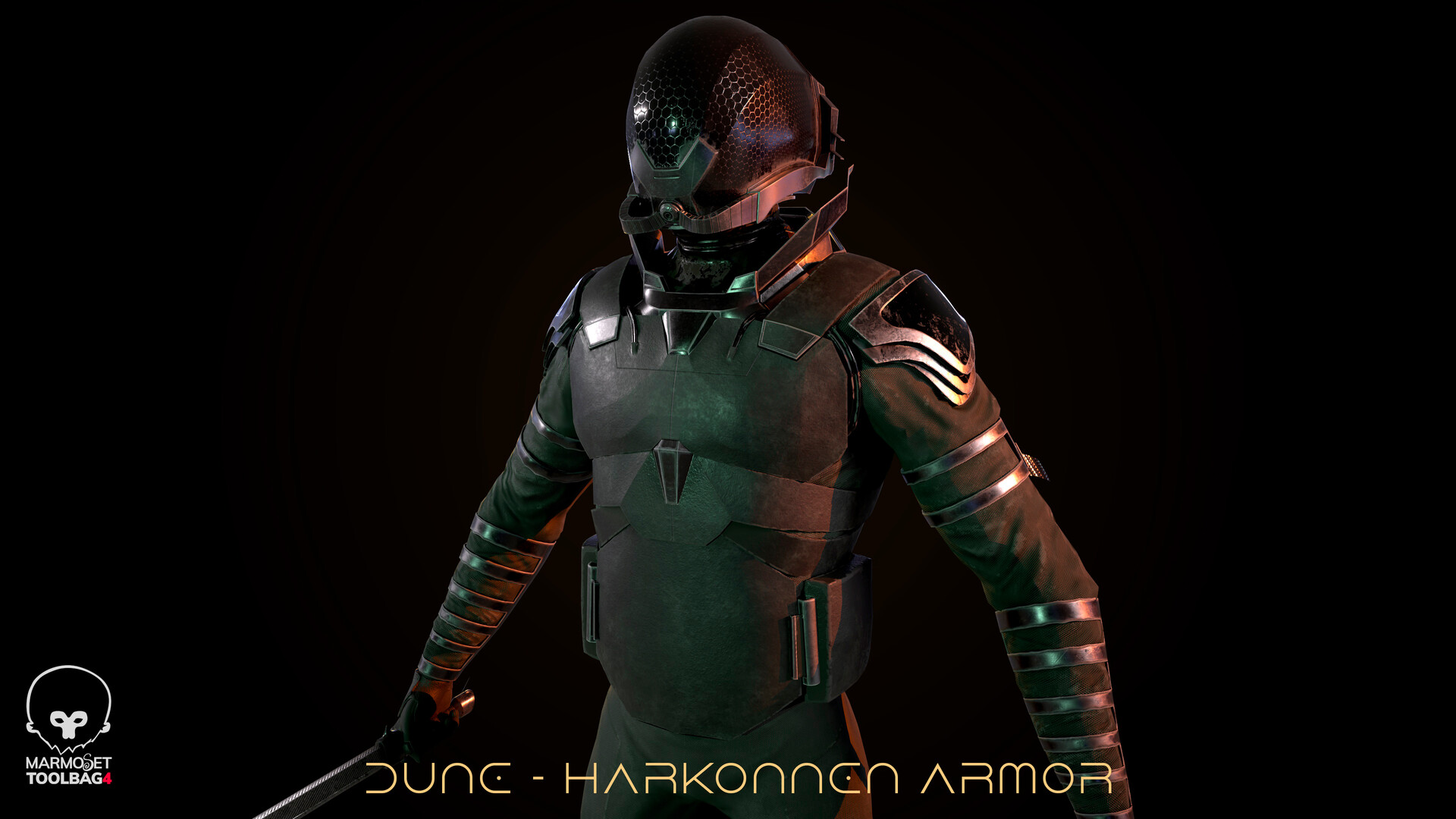 ArtStation - Harkonnen Armor Fan Art