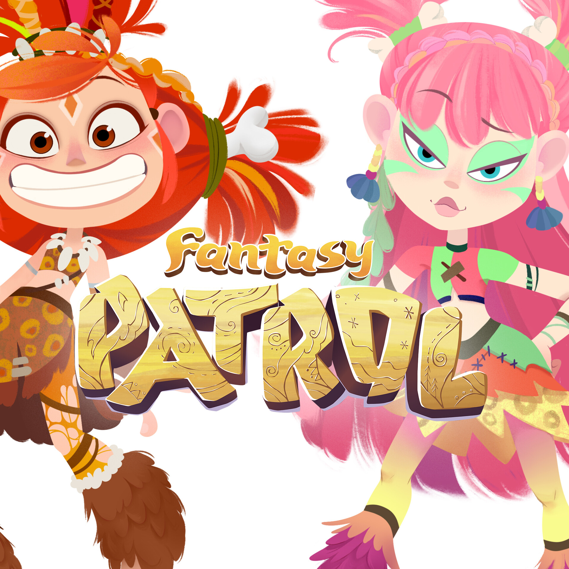 ArtStation - cavemen patrol