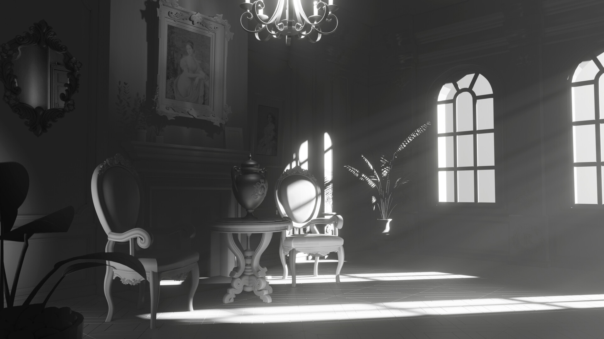ArtStation - The Victorian salon