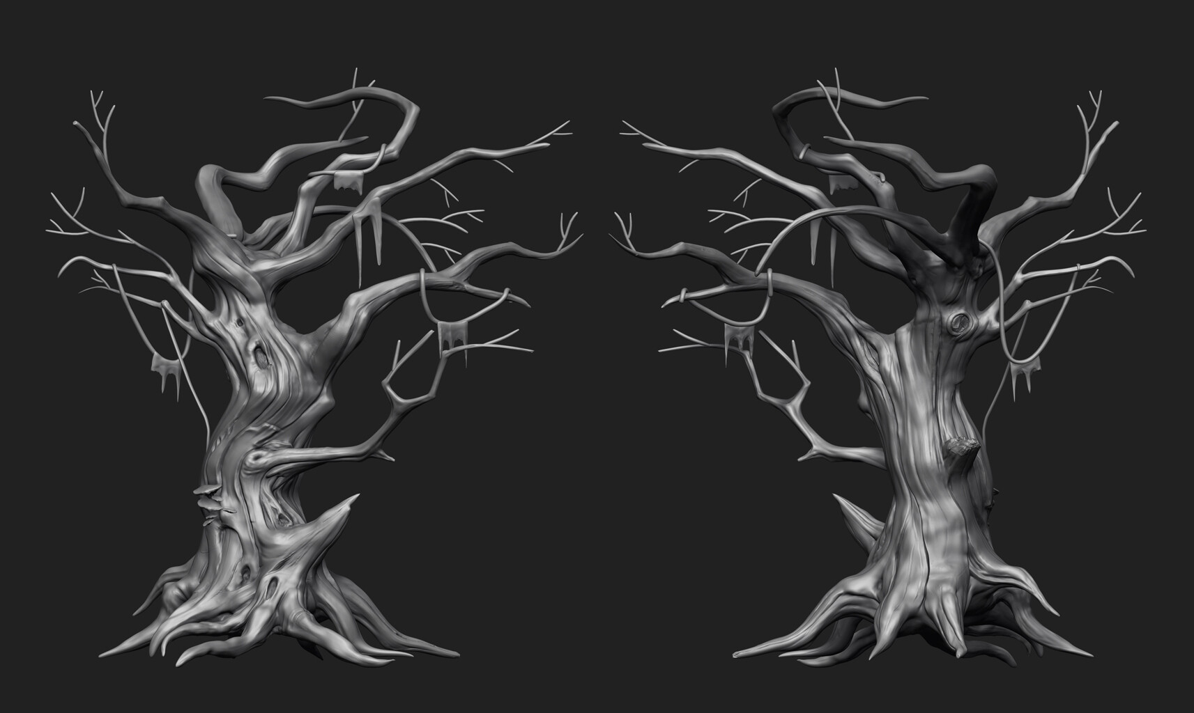 ArtStation - Withered tree