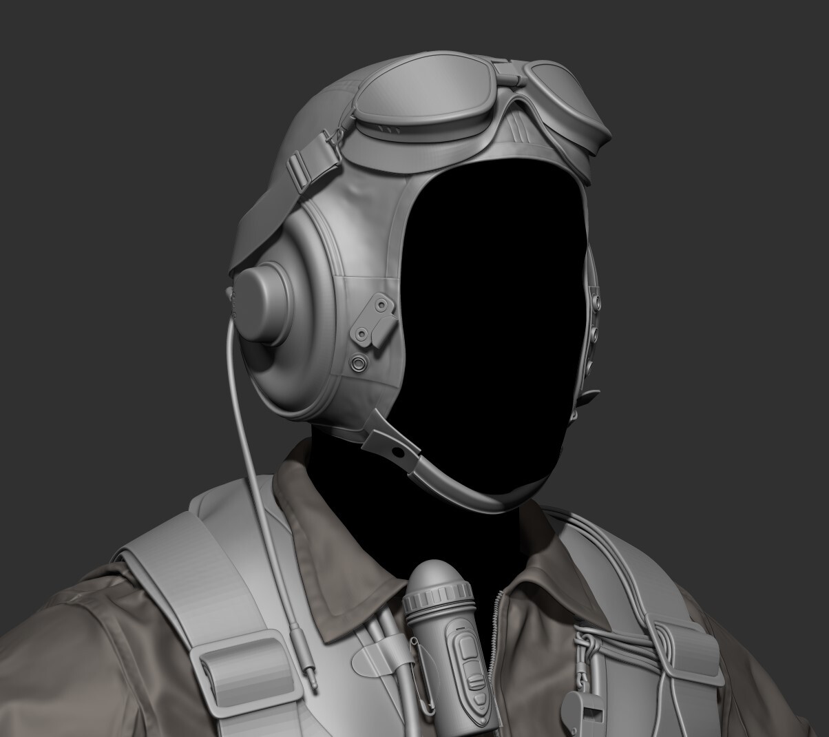 ArtStation - US Navy Pilot Pacific WWII