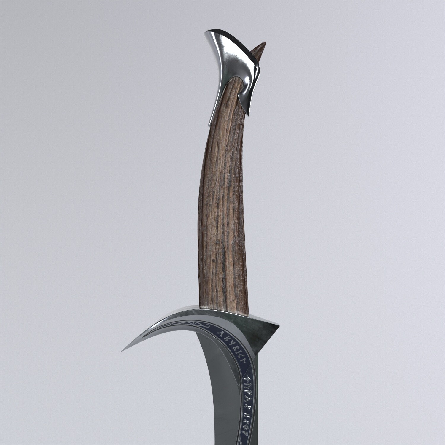 ArtStation - Orcrist, Thorin's Oakenshield Sword 3D Model from "Hobbit"