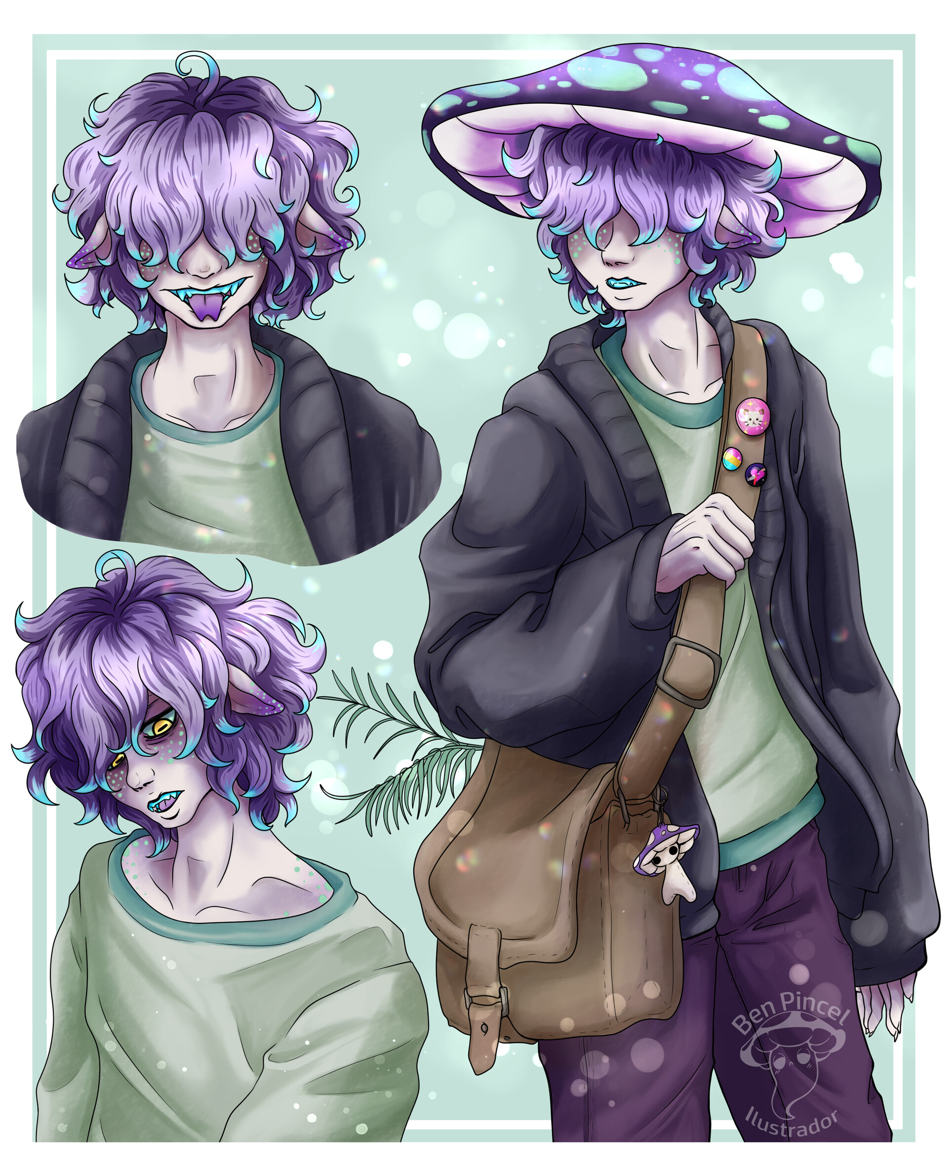 ArtStation - Fungus boy character