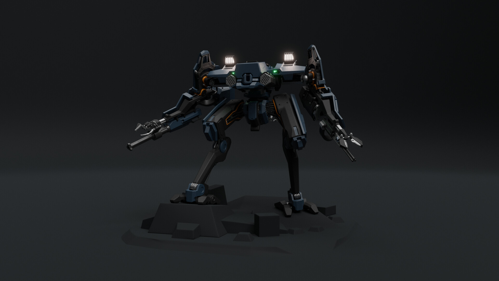 ArtStation - Mech [Re-render]