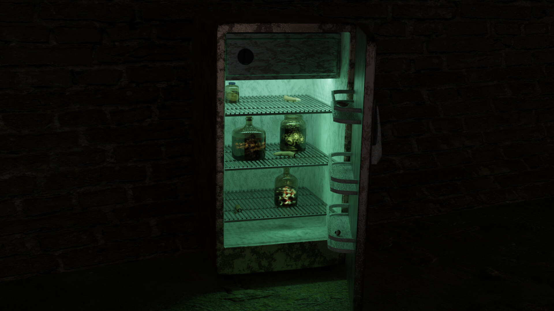 ArtStation - Completely Normal Fridge