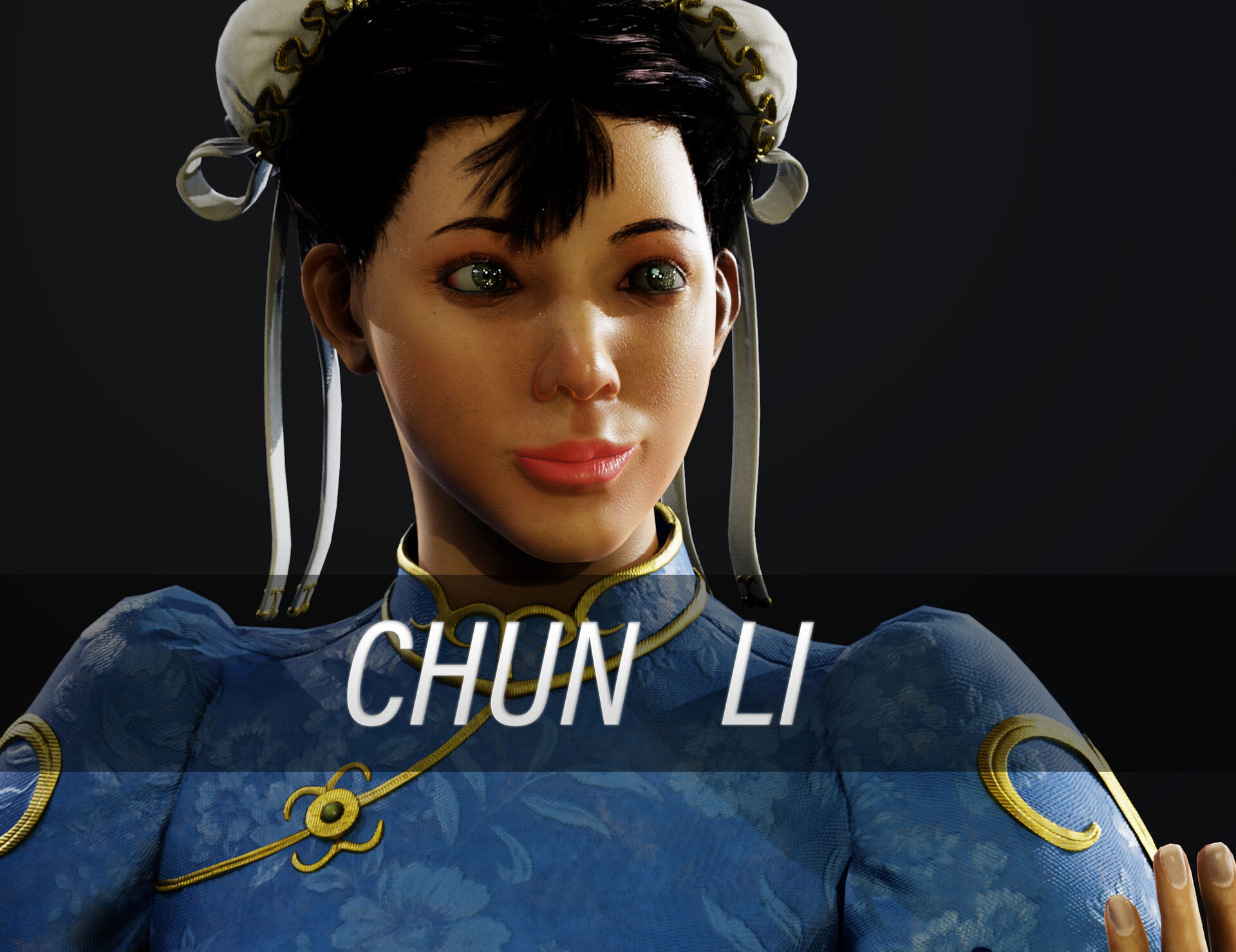 ArtStation - Chun Li Fan Art