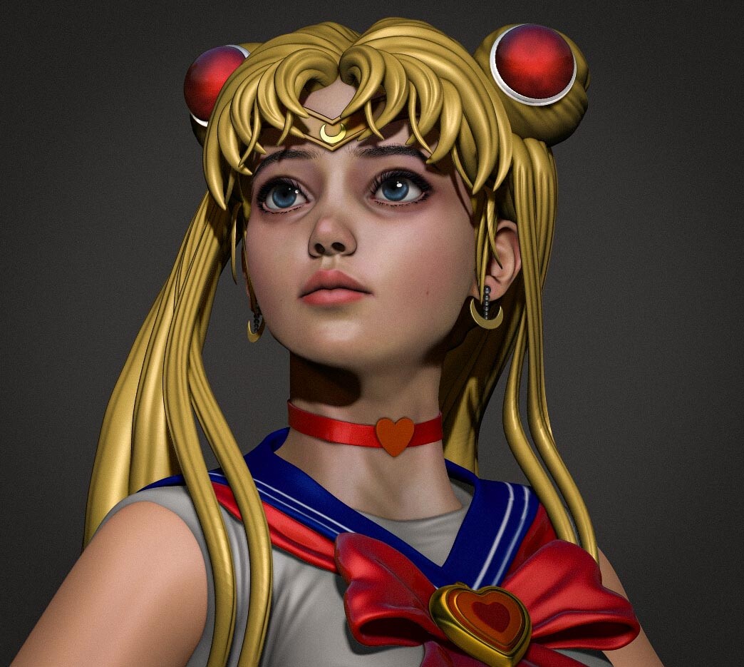 ArtStation - Sailor moon (2023)