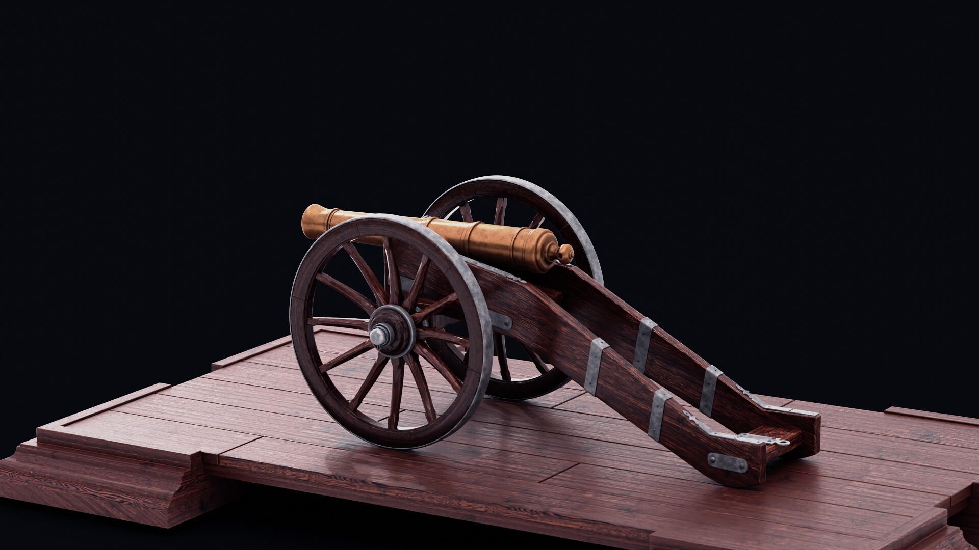 ArtStation - Miniature cannon