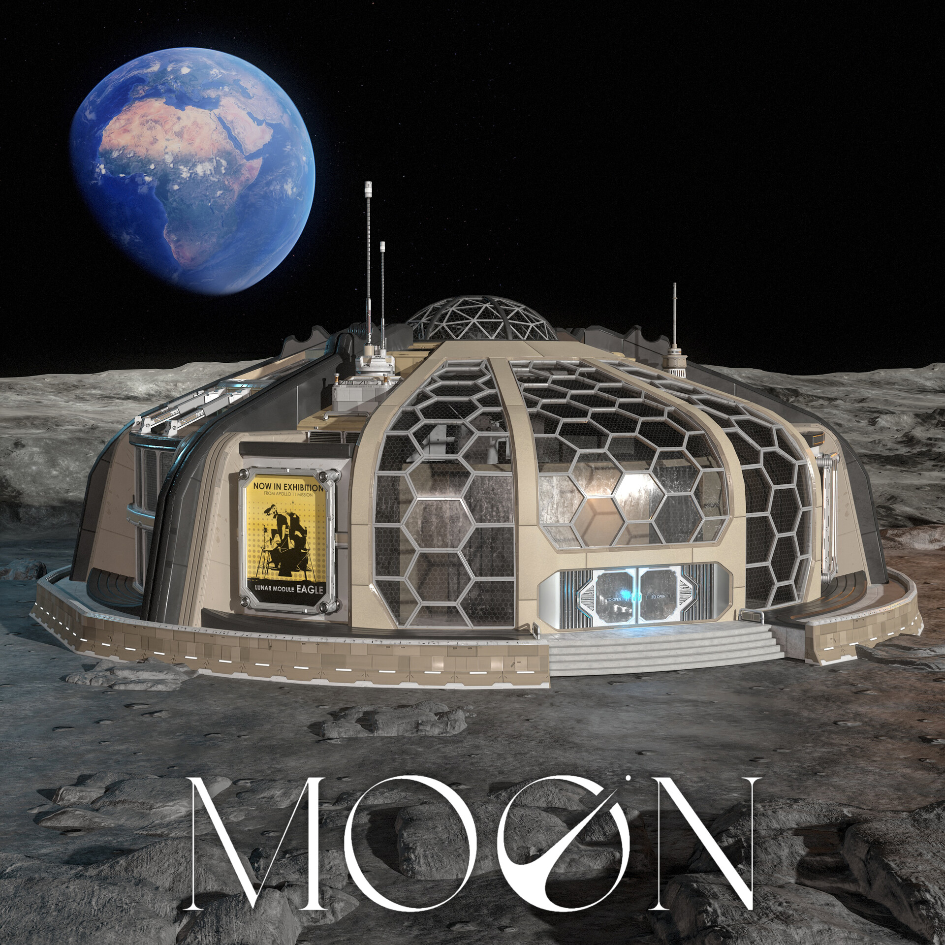 ArtStation - MOON - Museum