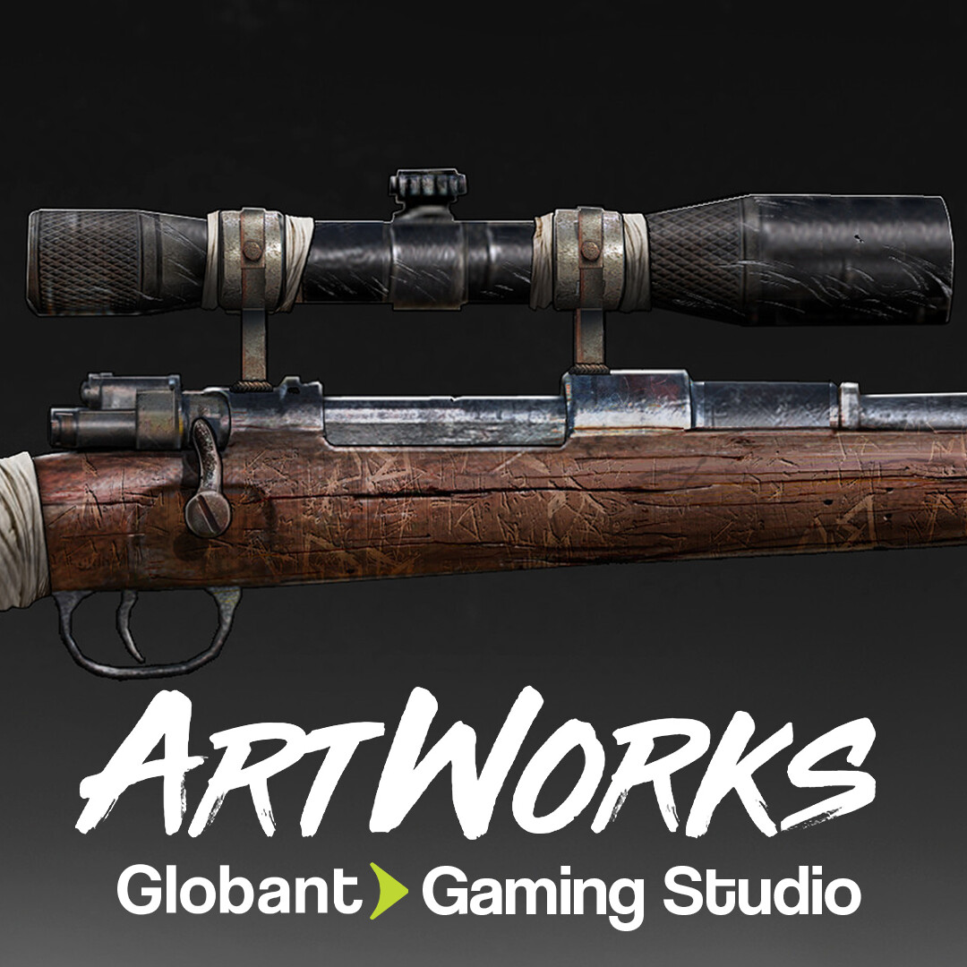 ArtStation - Rifle | Scavengers