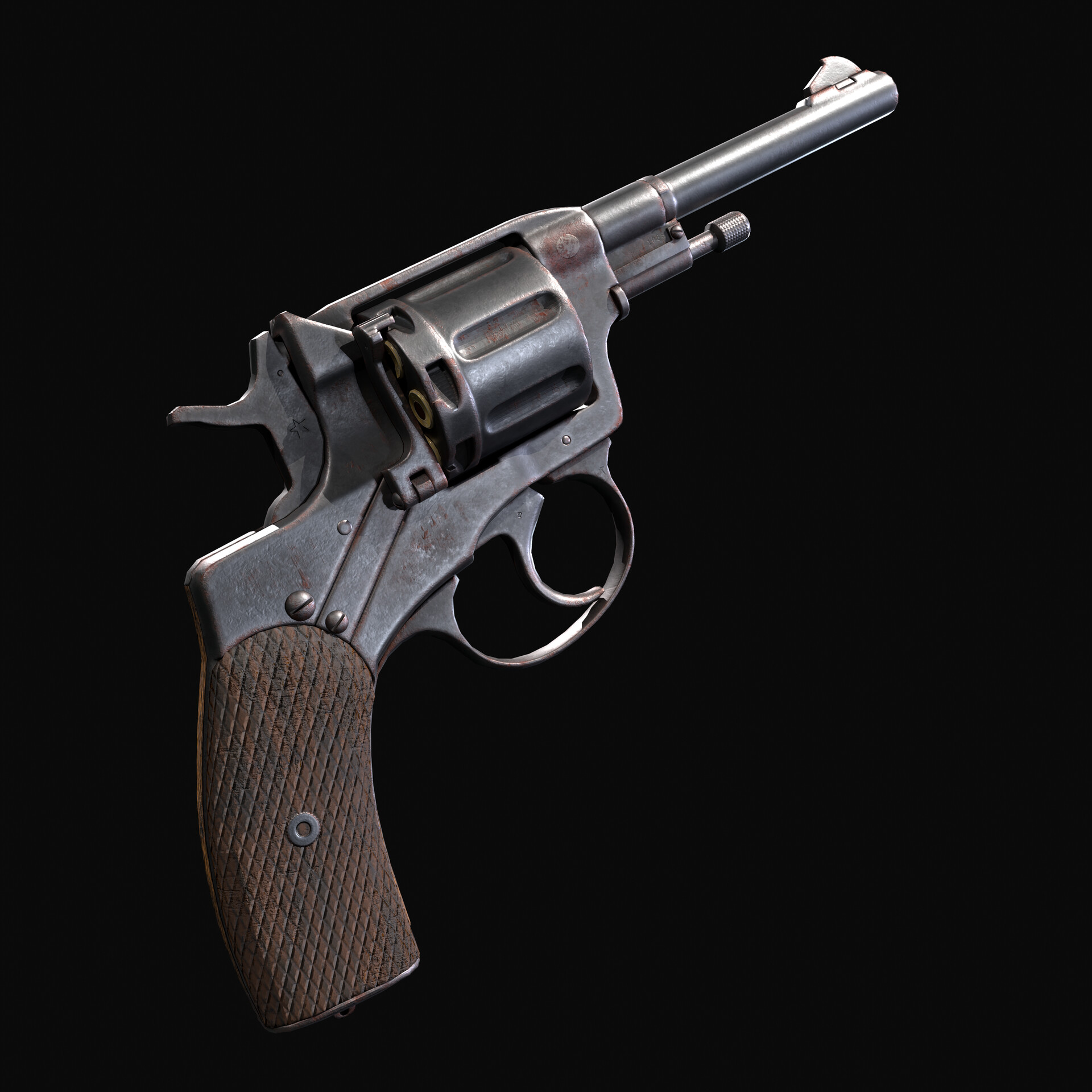 ArtStation - Nagant M1895