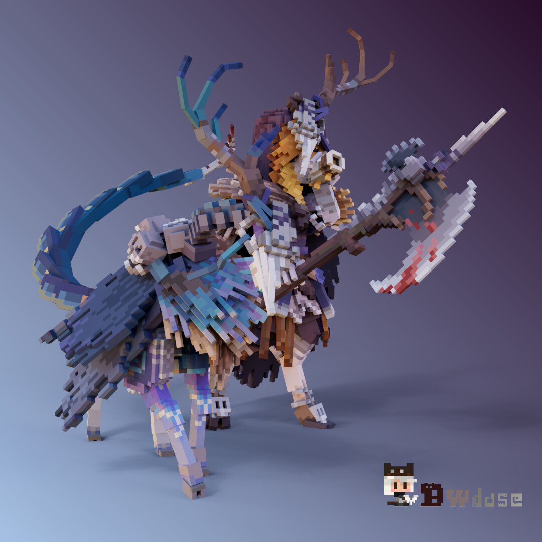 ArtStation - Bone Deer Butcher