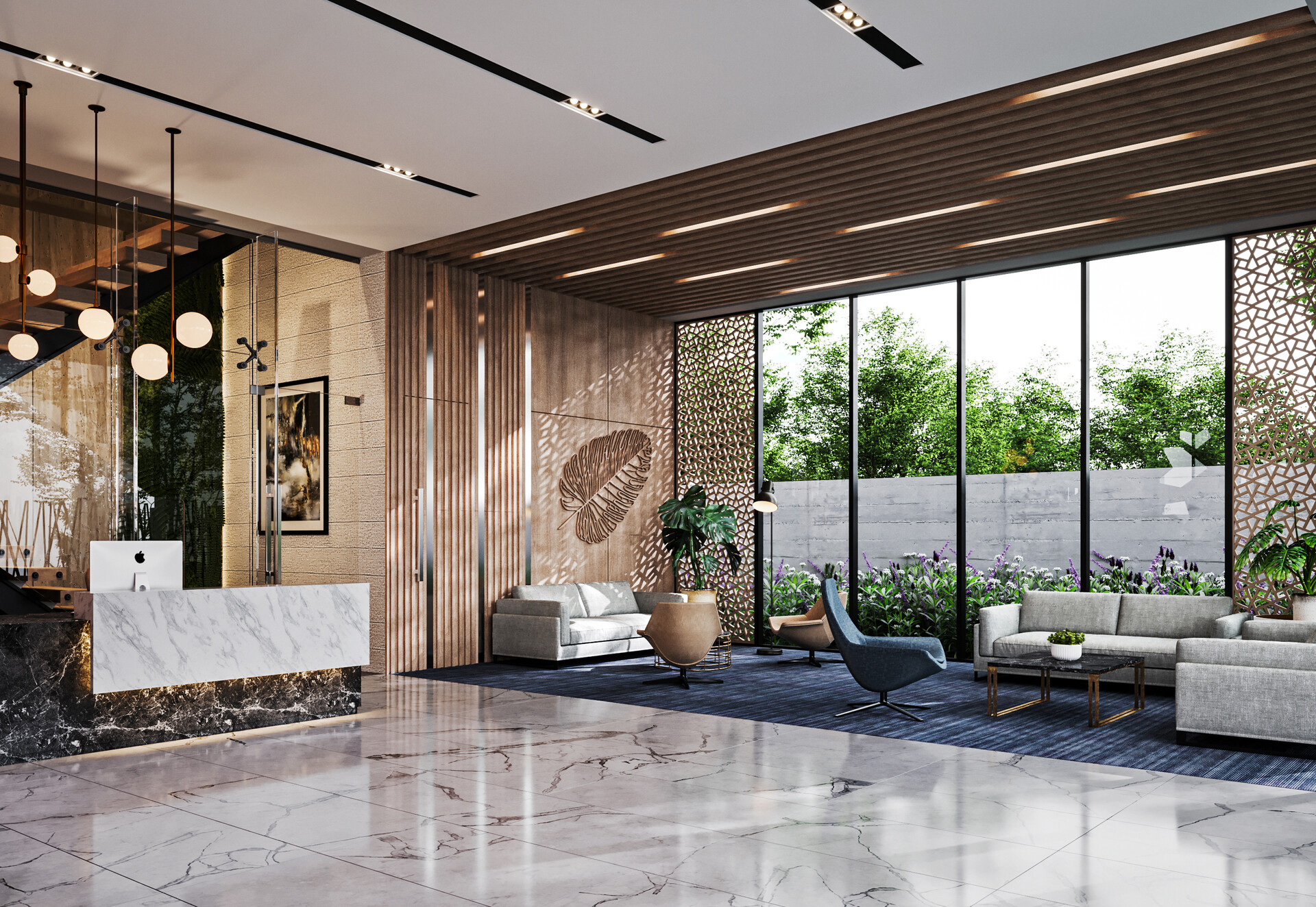 ArtStation - Reception And lounge