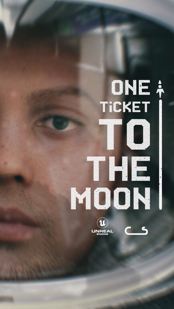 ArtStation - One ticket to the Moon