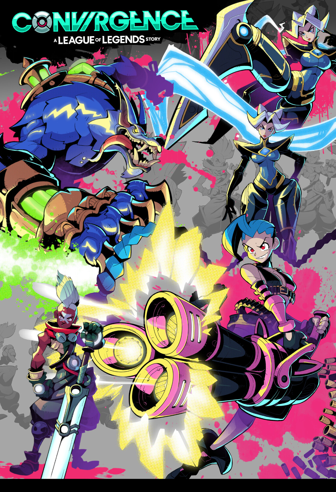 ArtStation - Convergence: A League of Legends story - Key Art Exploration