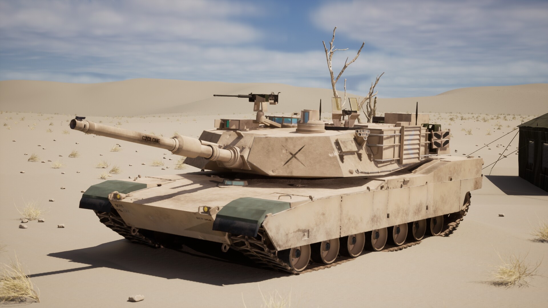 ArtStation - M1 Abrams Tank