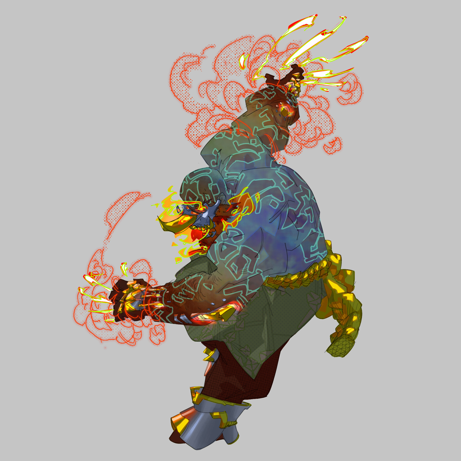 ArtStation - Niran Wongchai - The Burning Anvil