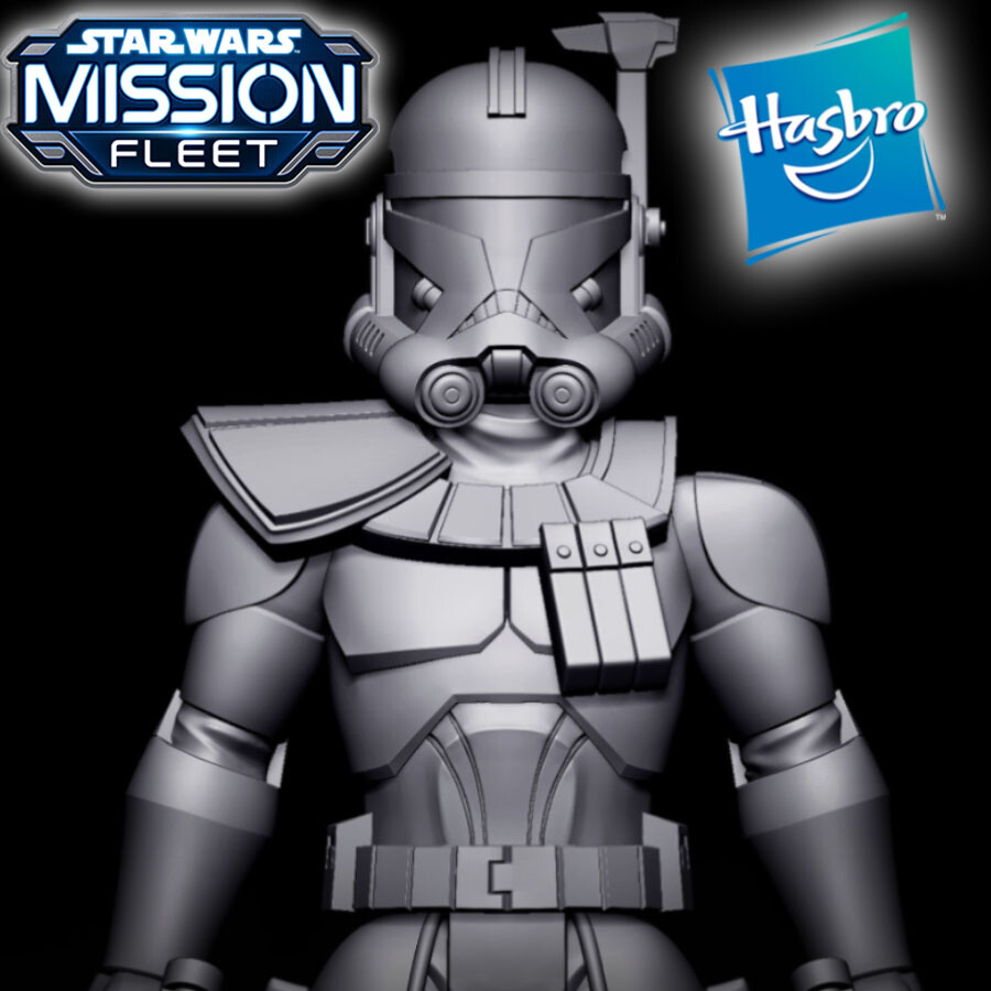 ArtStation - Star Wars Mission Fleet Captain Rex & Clone Trooper