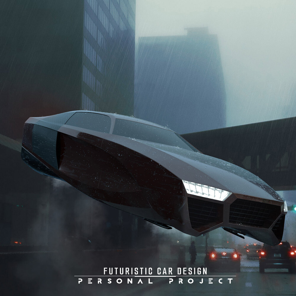 ArtStation - Futuristic Car Design