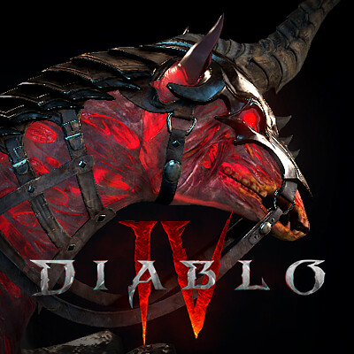 ArtStation - Diablo IV - Lilith Horse Mount