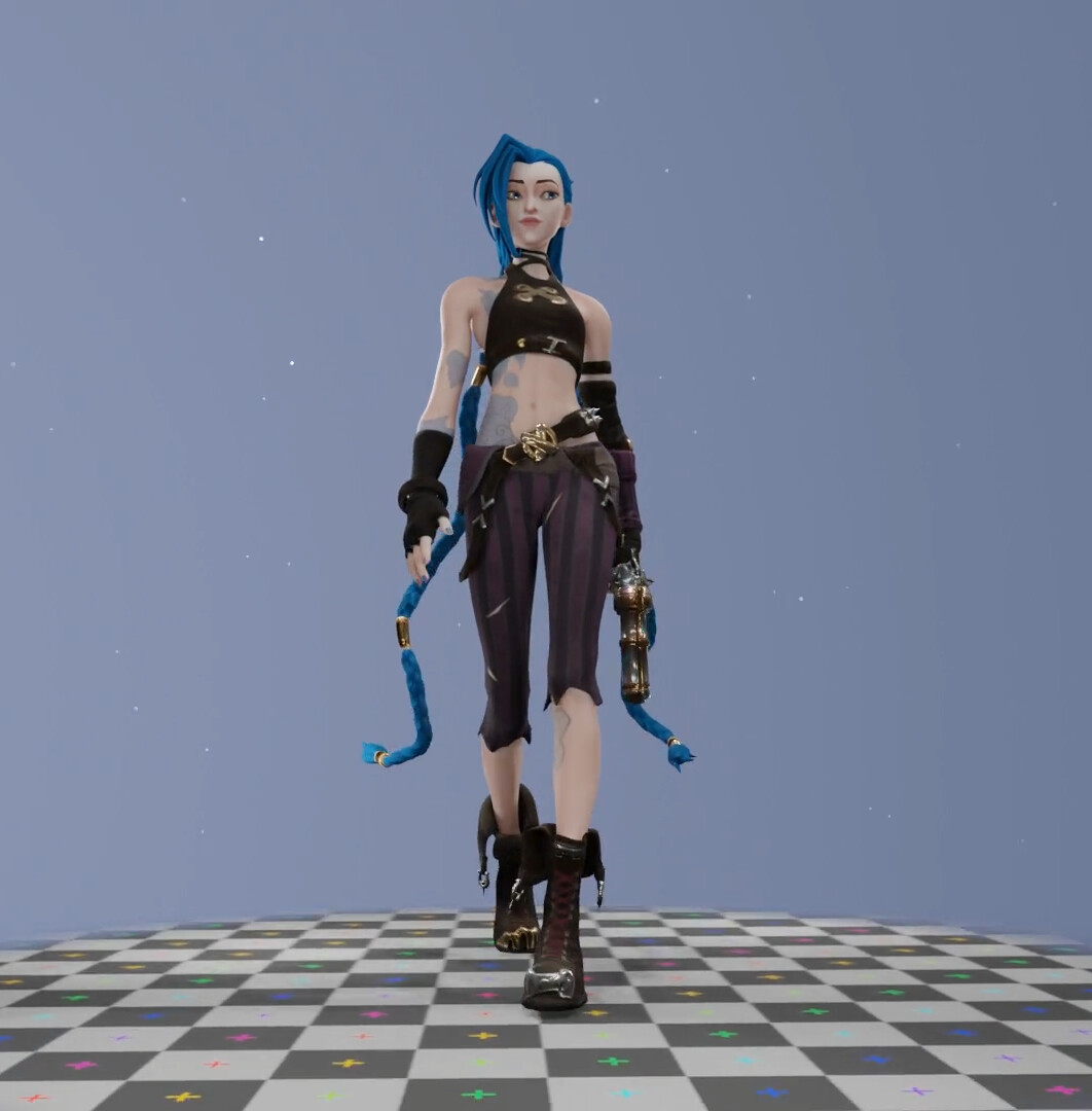 ArtStation - Animation - Jinx League of Legends (Arcane)