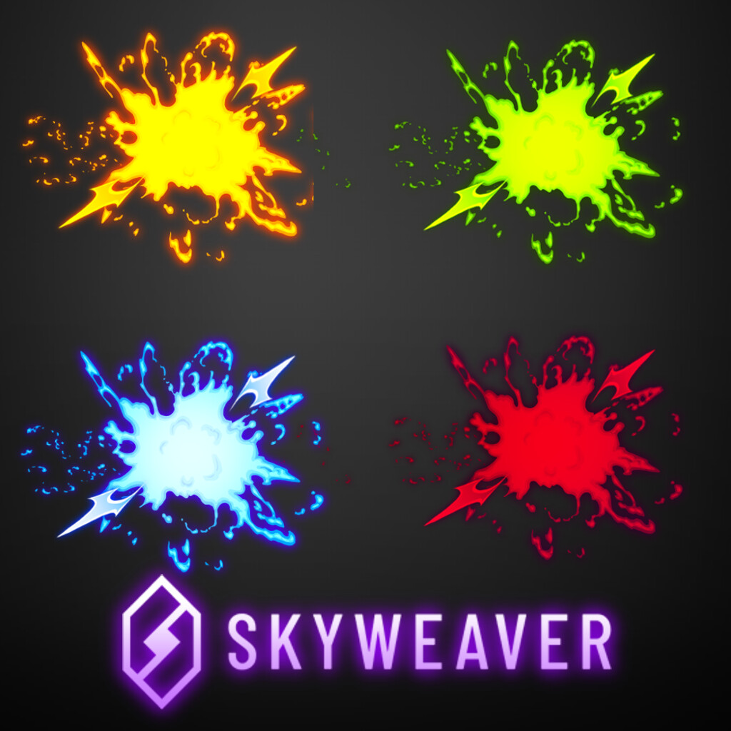 ArtStation - Water trident 2d FX