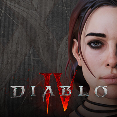 ArtStation - Diablo IV - Rogue Female Face 1