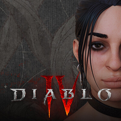 ArtStation - Diablo IV - Rogue Female Face 3