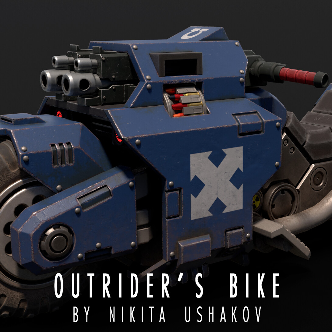 ArtStation - Outrider's Bike