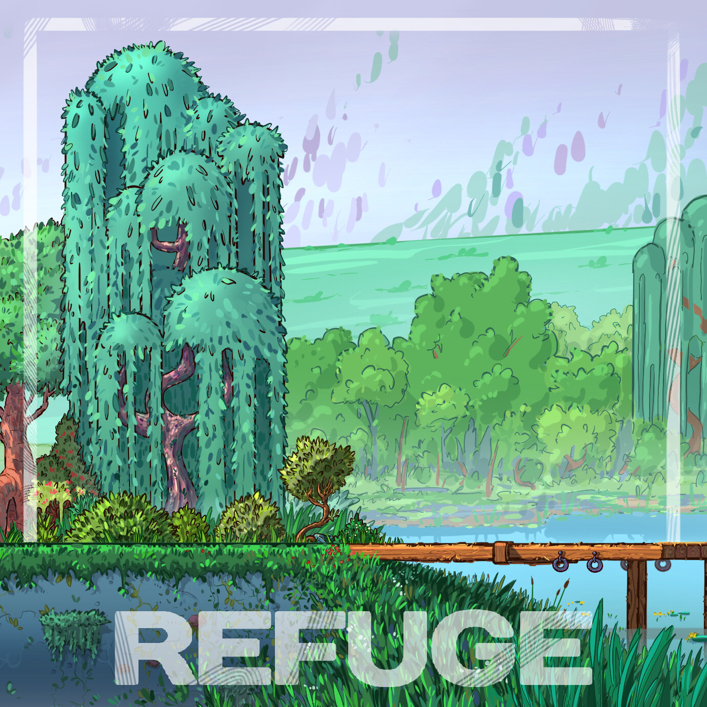 ArtStation - Forest refuge