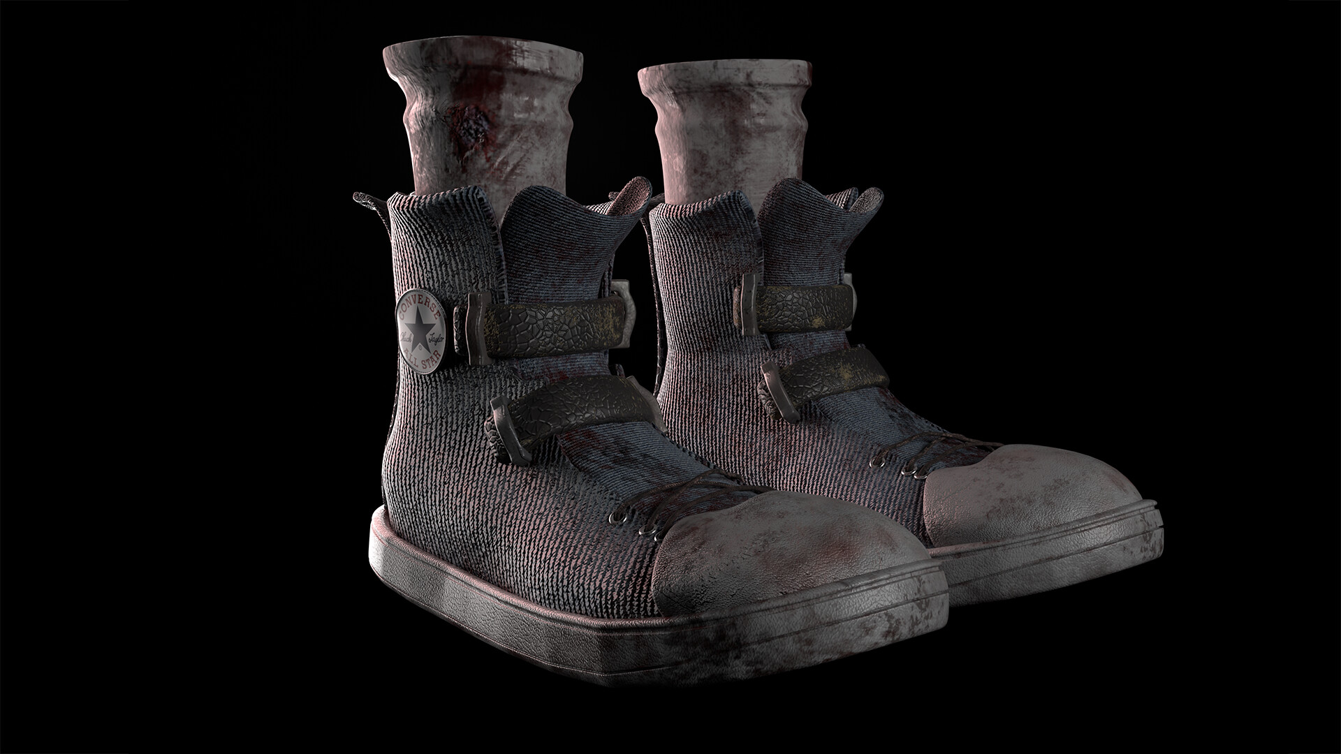 ArtStation - Modeling and Texture of shoes