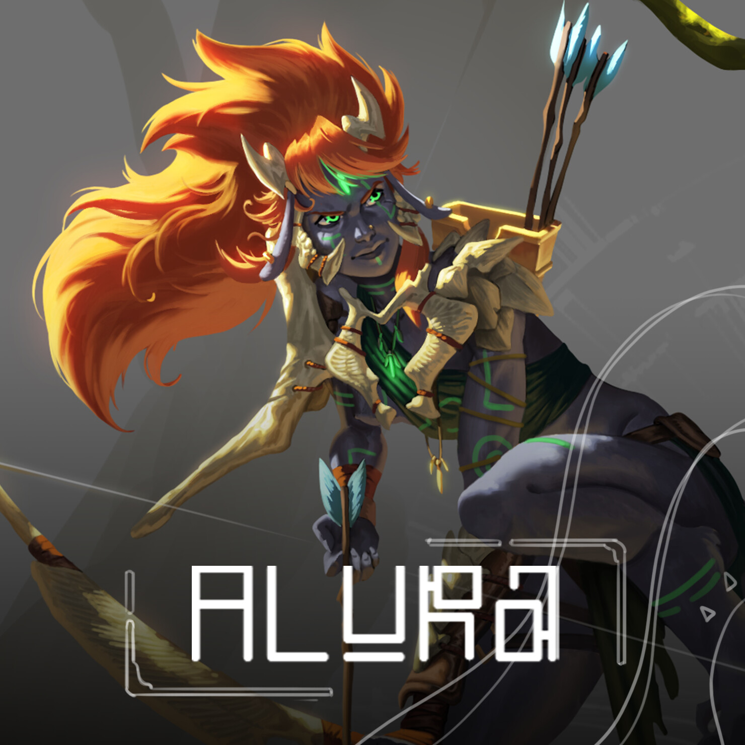 ArtStation - Alura - character design.