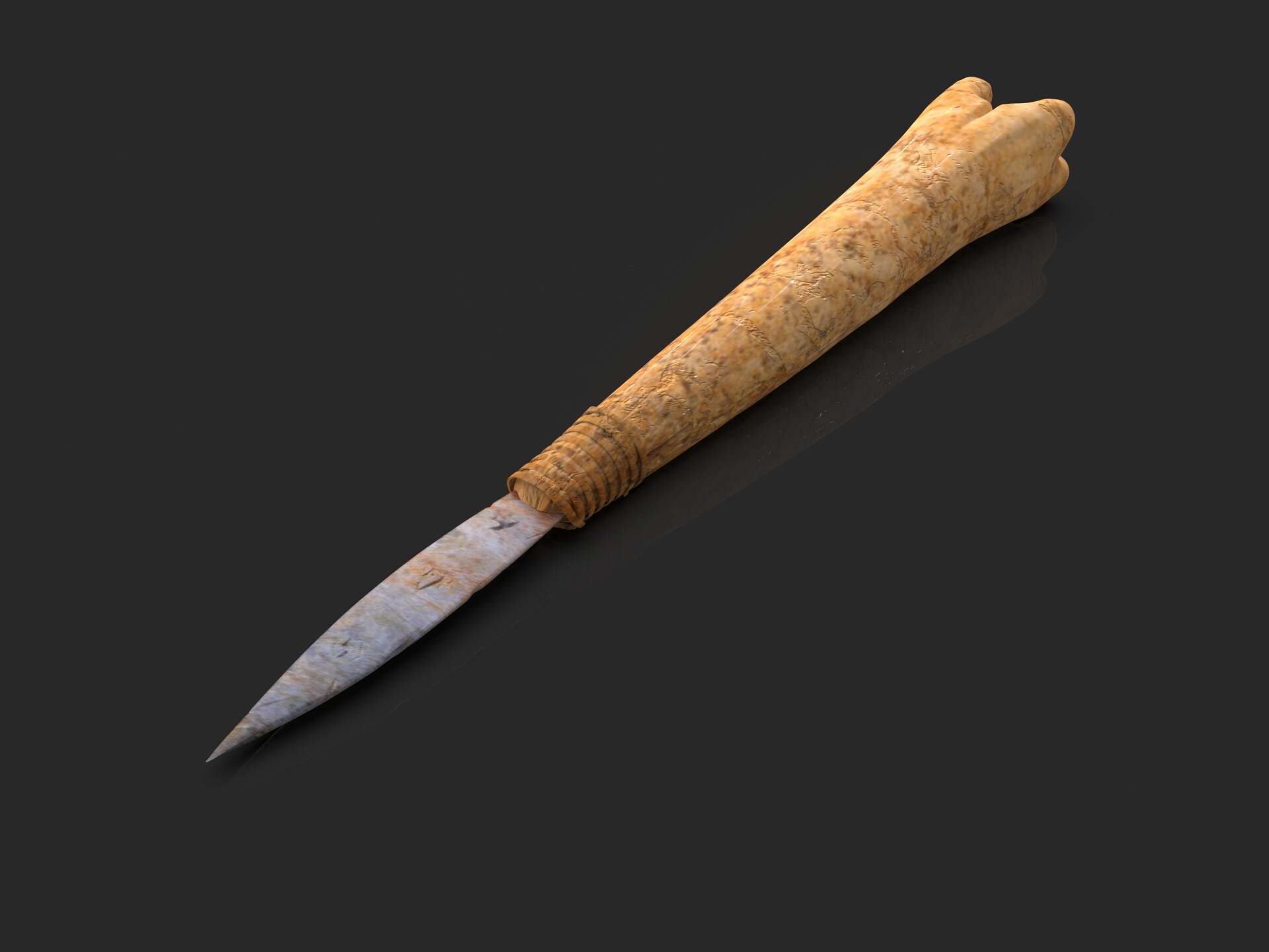 ArtStation - Ancient Stone Knives and Blades of Old