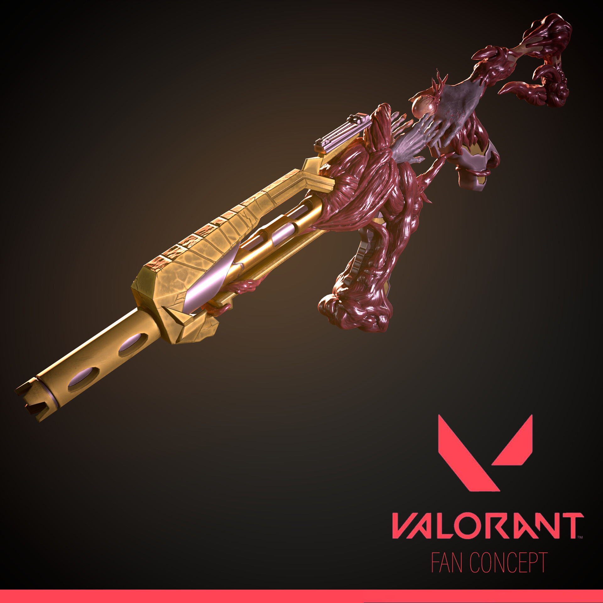 ArtStation - Vandal X Whitechapel | Valorant Fan Concept