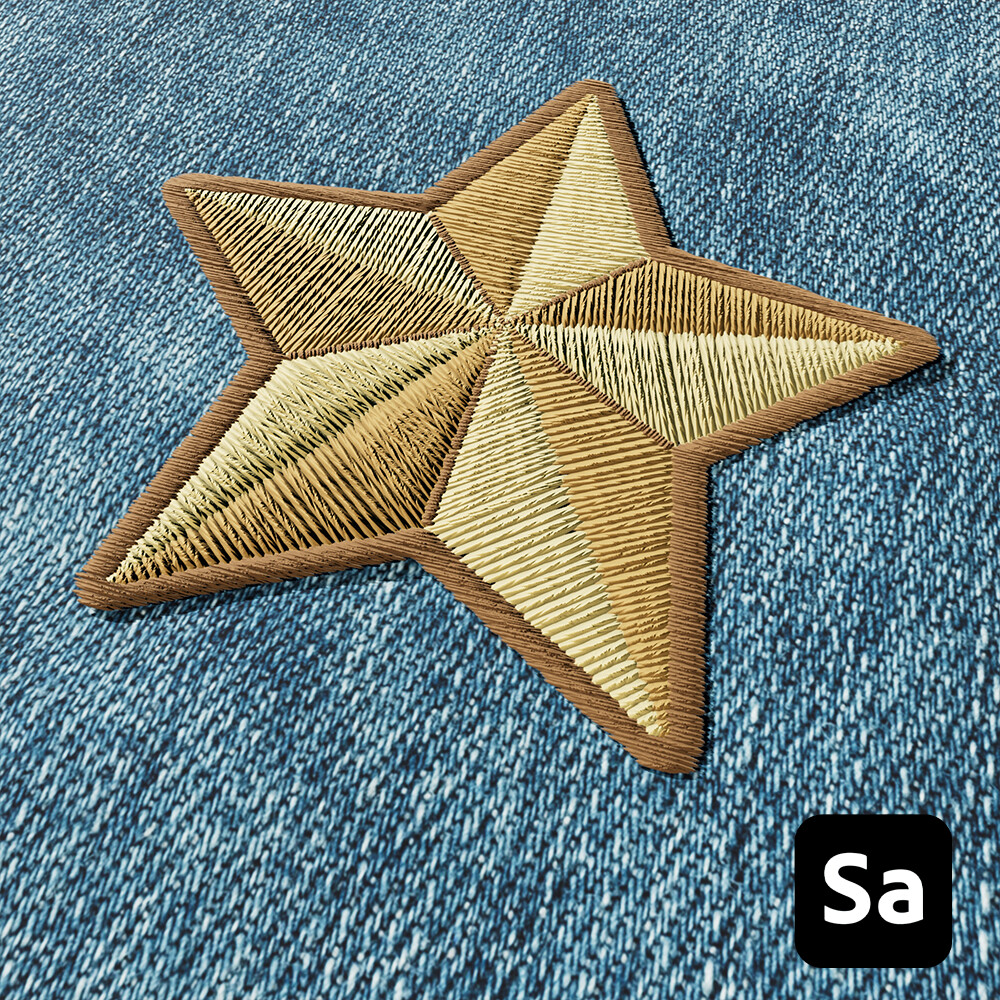 ArtStation - Stella Embroidered Patch