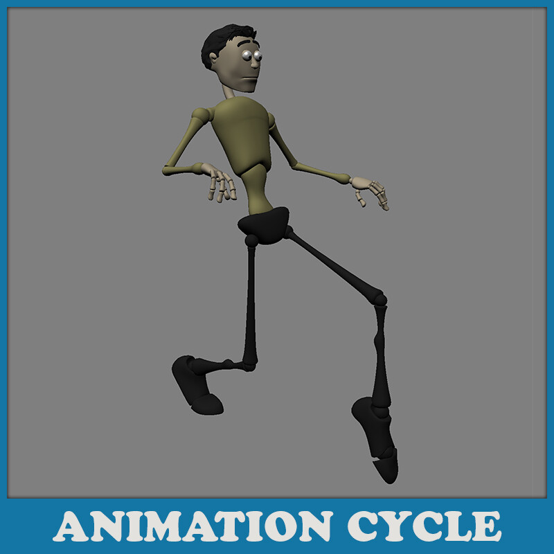 ArtStation - Logan - Sneak Cycle