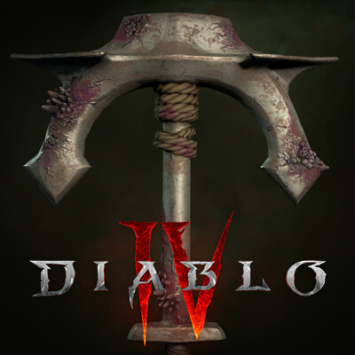ArtStation - Diablo IV - "Maelstrom's Weight" Back Trophy