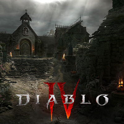 ArtStation - Diablo IV - Hawezar Loading Screen