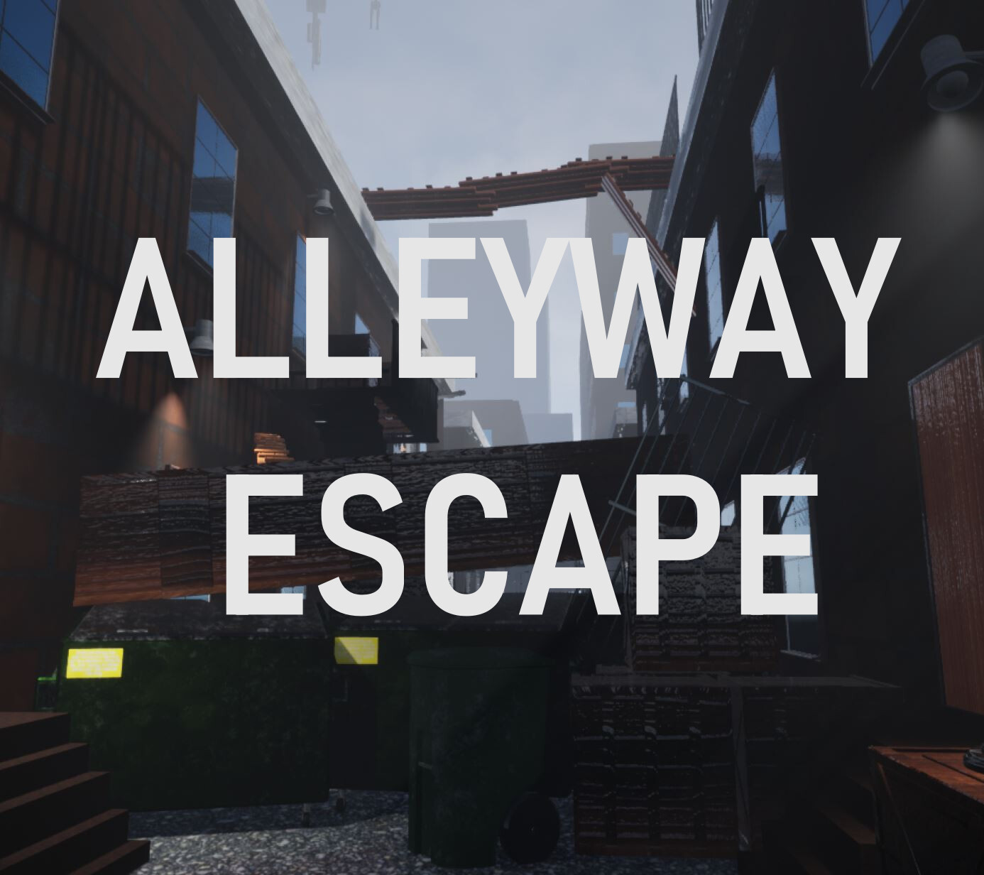 ArtStation - Alleyway - My First Game