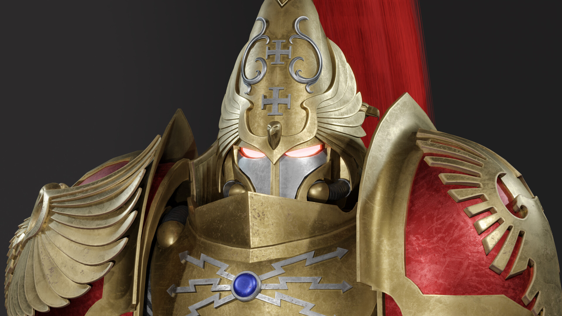 ArtStation - Adeptus Custodes WH40k