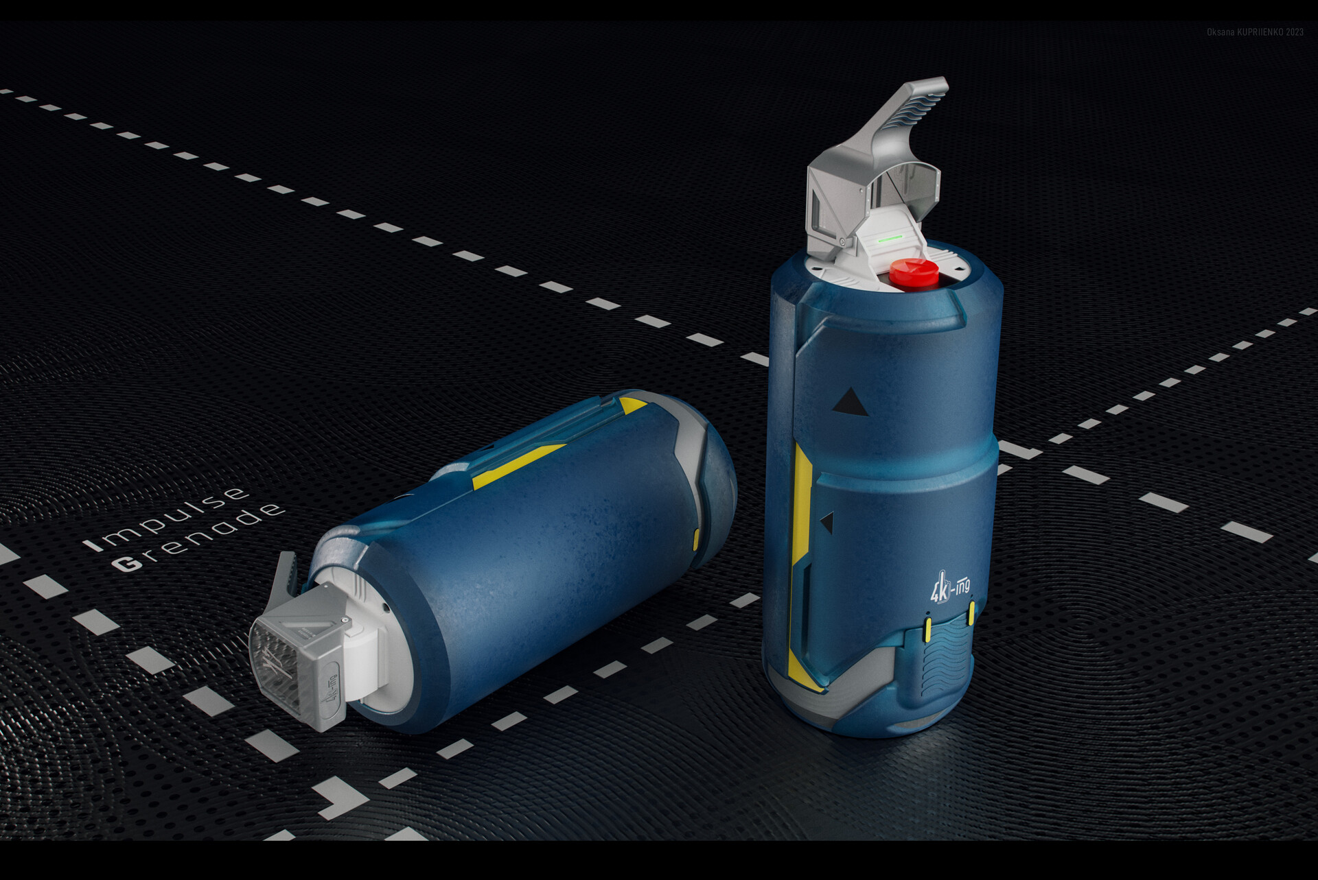 ArtStation - Impulse grenade