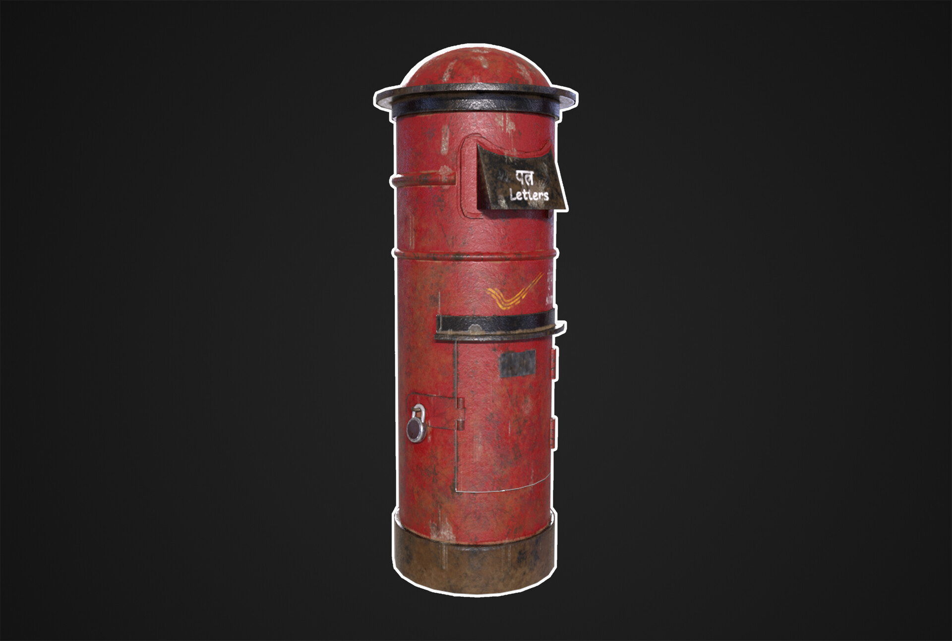 ArtStation - Postbox-Indian