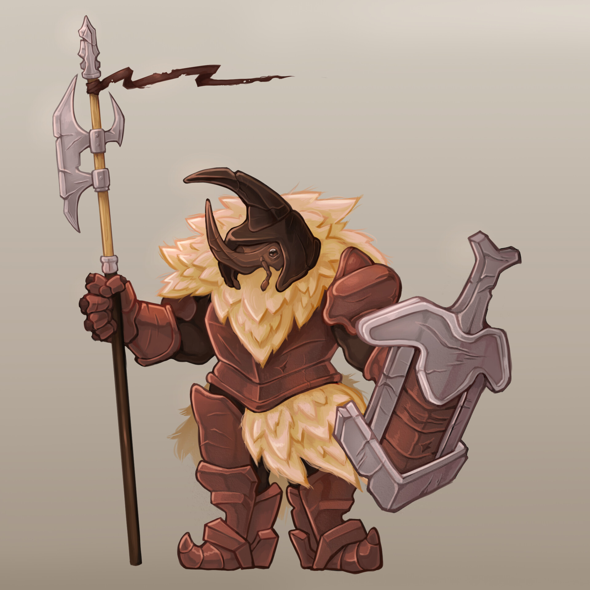 ArtStation - Reyna - Beetle Knight Character Concept