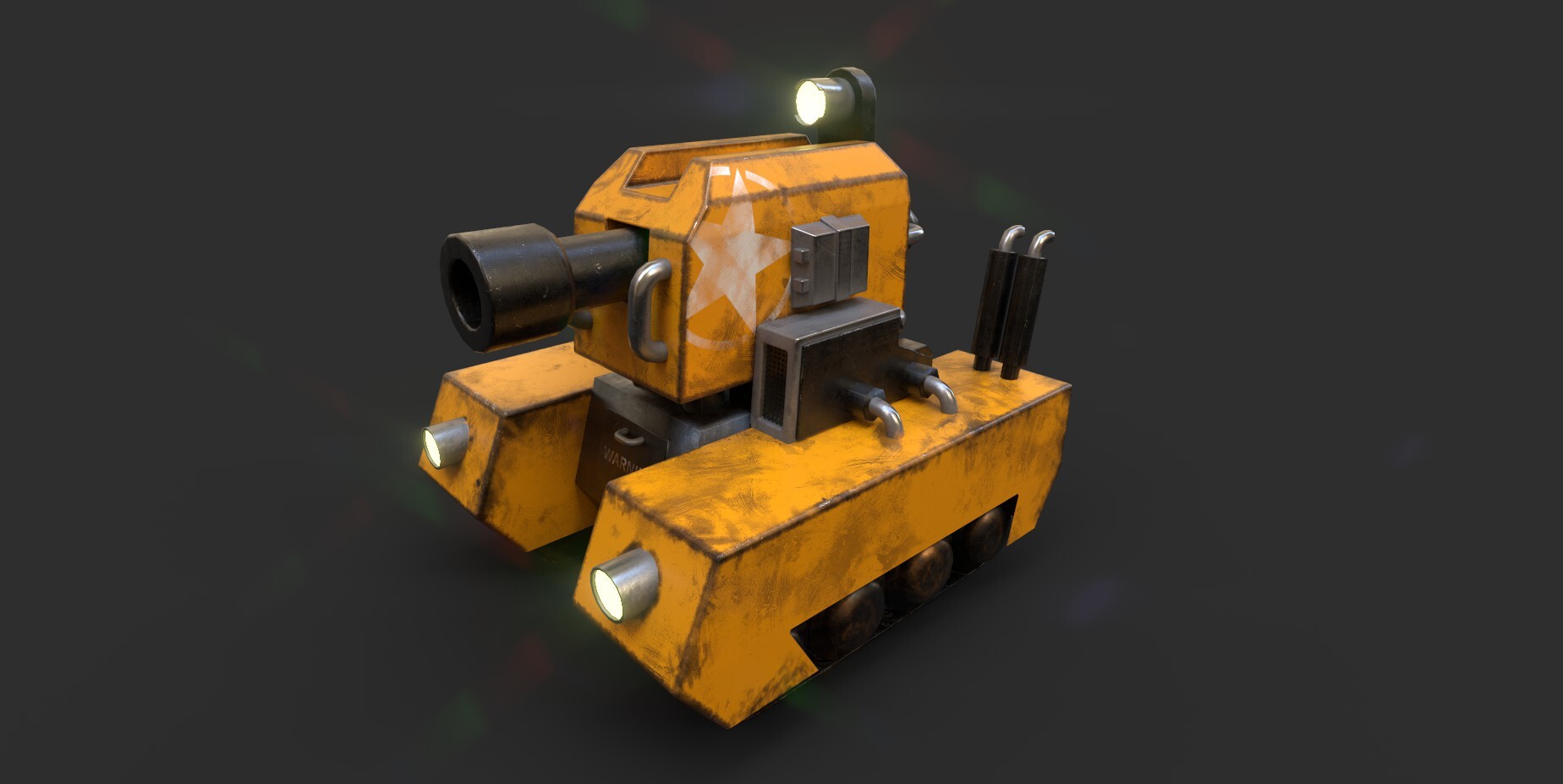 ArtStation - Mini Tank