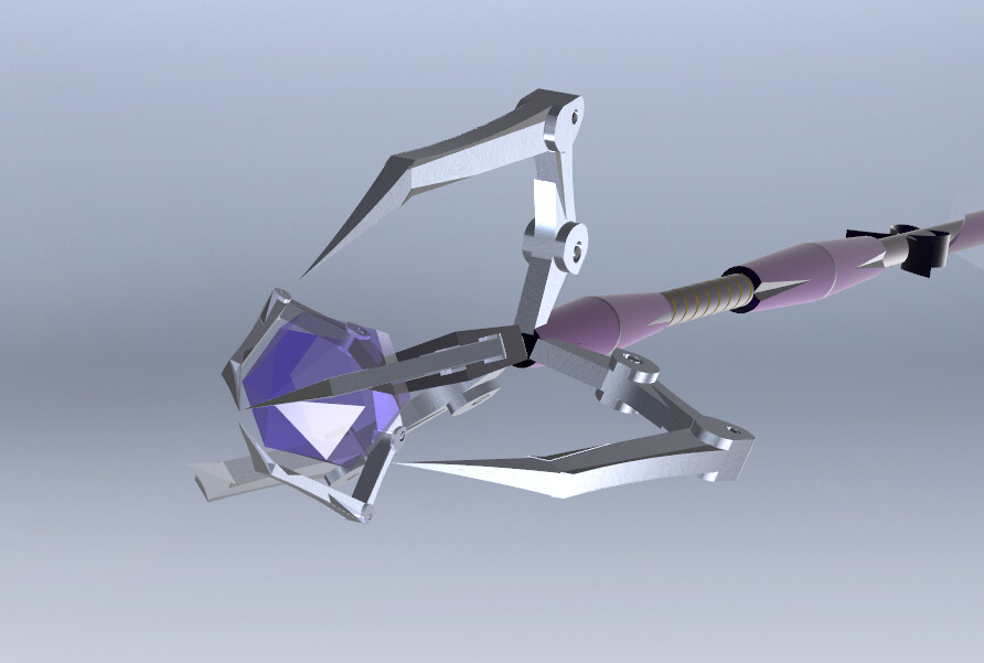 ArtStation - Master Cyclonis' Energy Staff - Storm Hawks