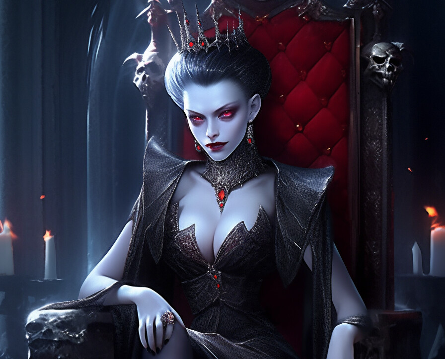 ArtStation - Vampire Queen v7